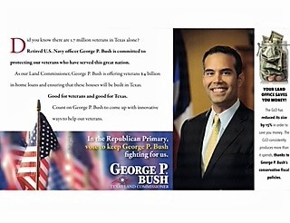 “Retired” veteran George P. Bush? – Jeremy Teigen